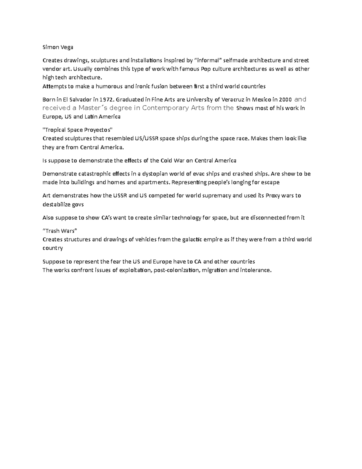 Simon Vega - For Beatriz Cortez - Simon Vega Creates drawings ...