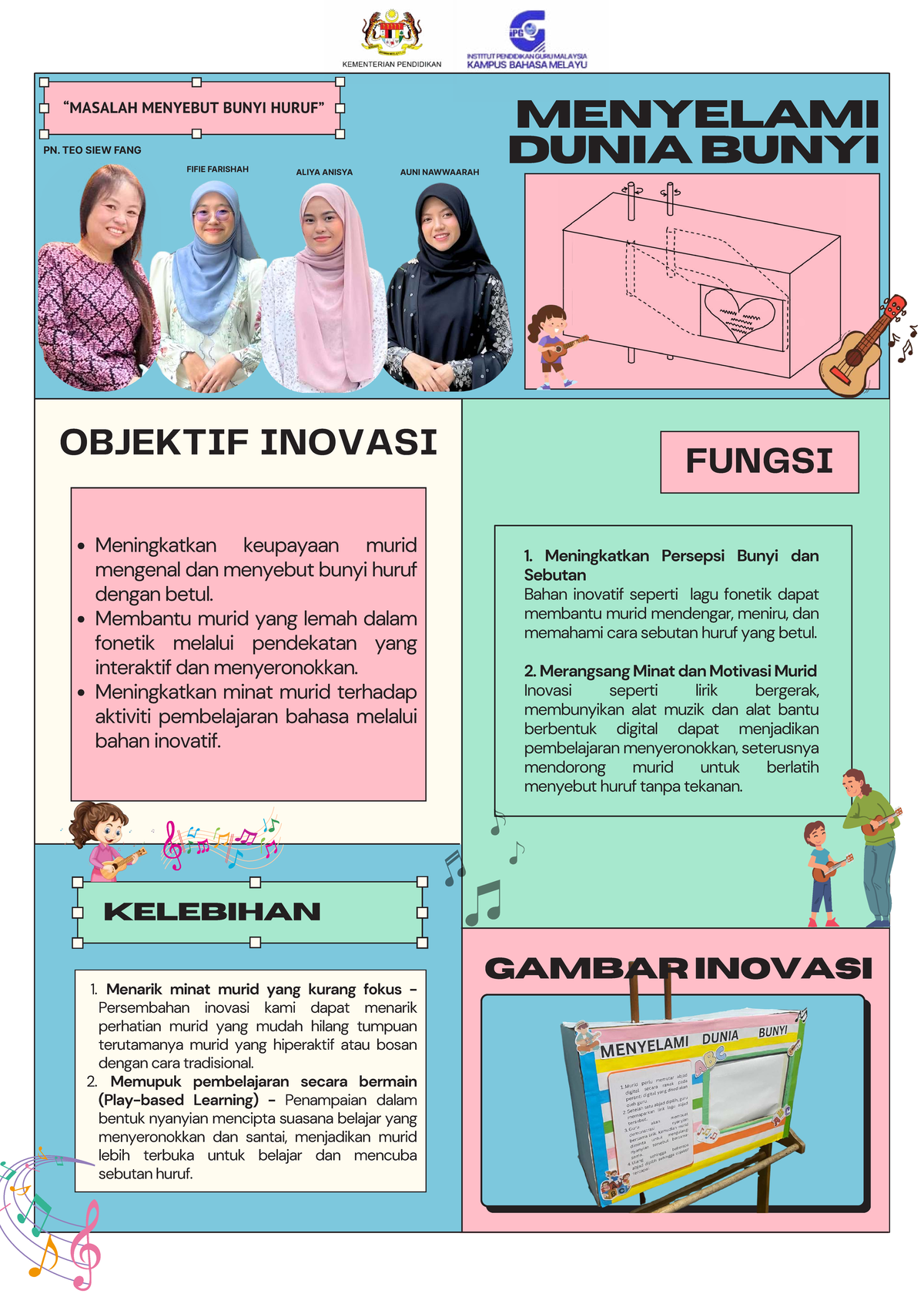 Poster inovasi - Iidgvdfbjtsv - menyelami dunia BUNYI OBJEKTIF INOVASI ...