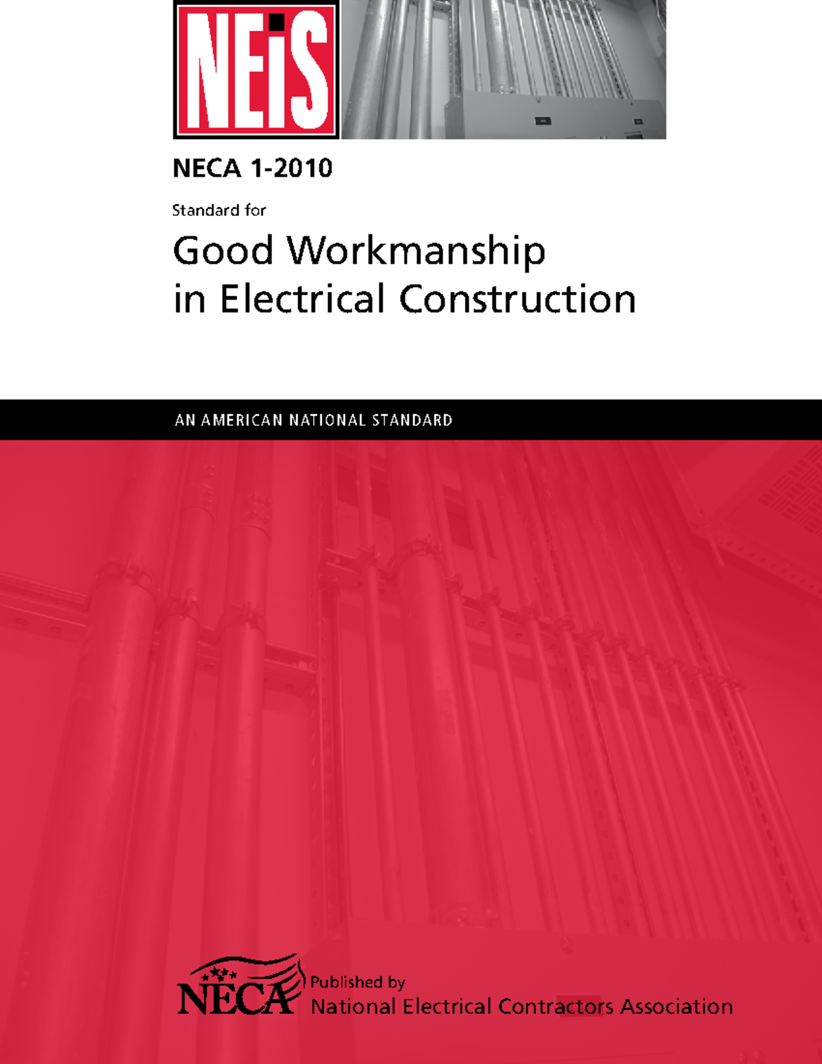 NECA 1 Standard for Good Workmanship in Electrical Construction - Studocu