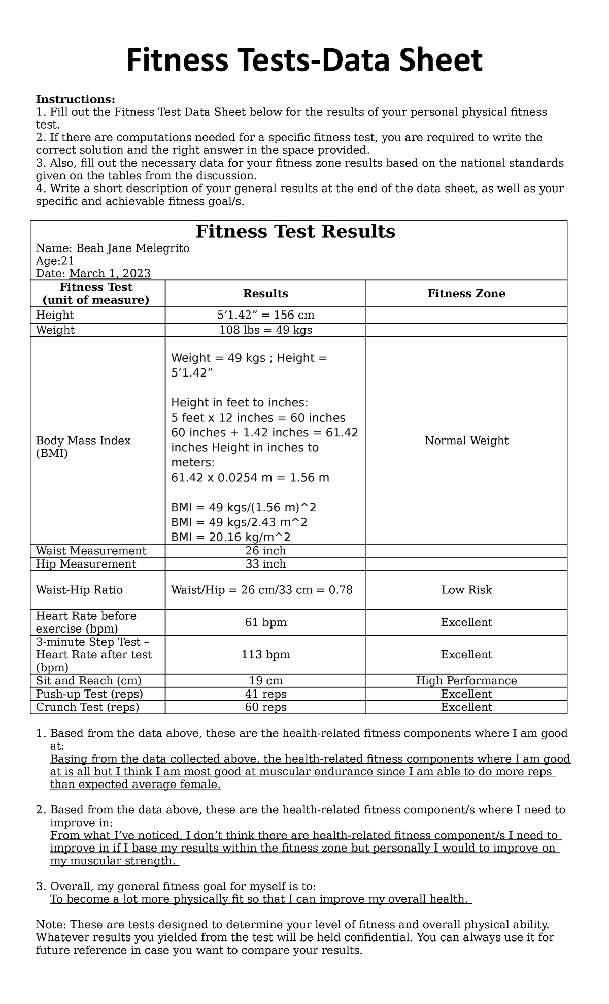 Fitness-Tests-Data-Sheet-2 - Fitness Tests-Data Sheet Instructions ...