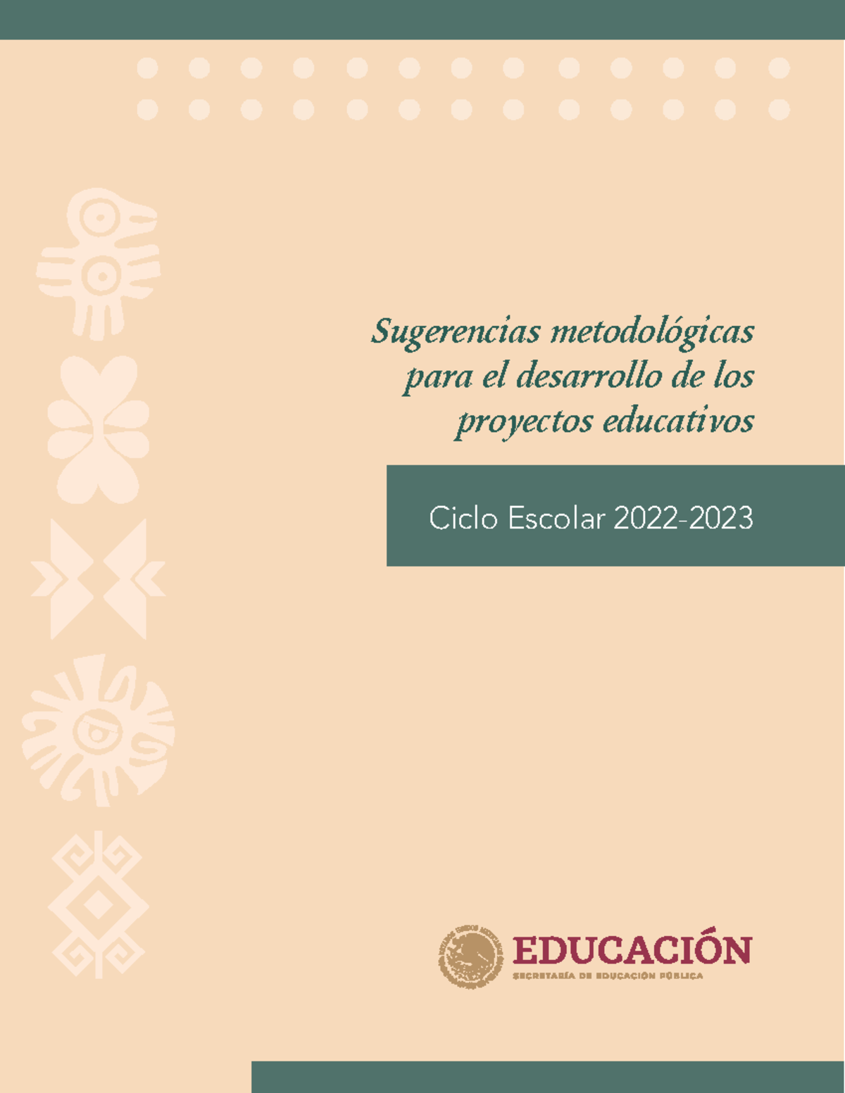 C3 Sugerencias Metodológicas para Proyectos Educativos 2022 - Studocu