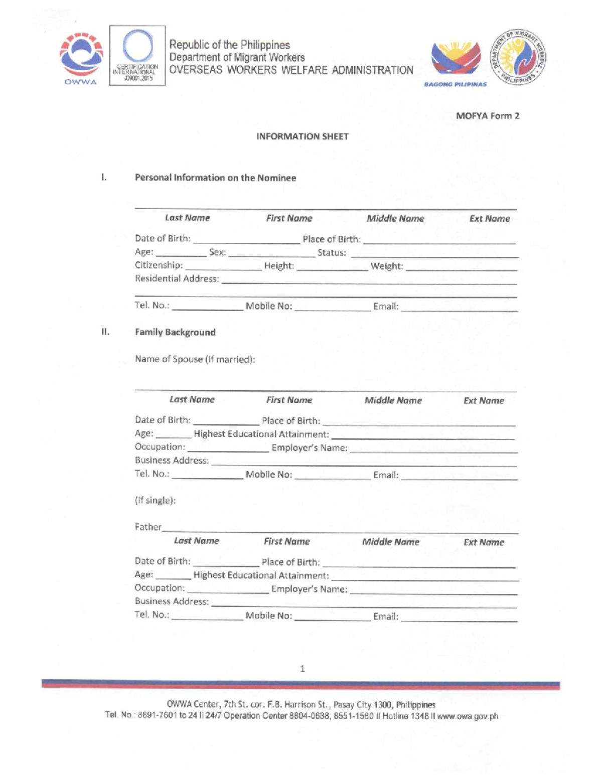 Marilag FORM - form - Readings in Philippine History - IMPACT OF ...