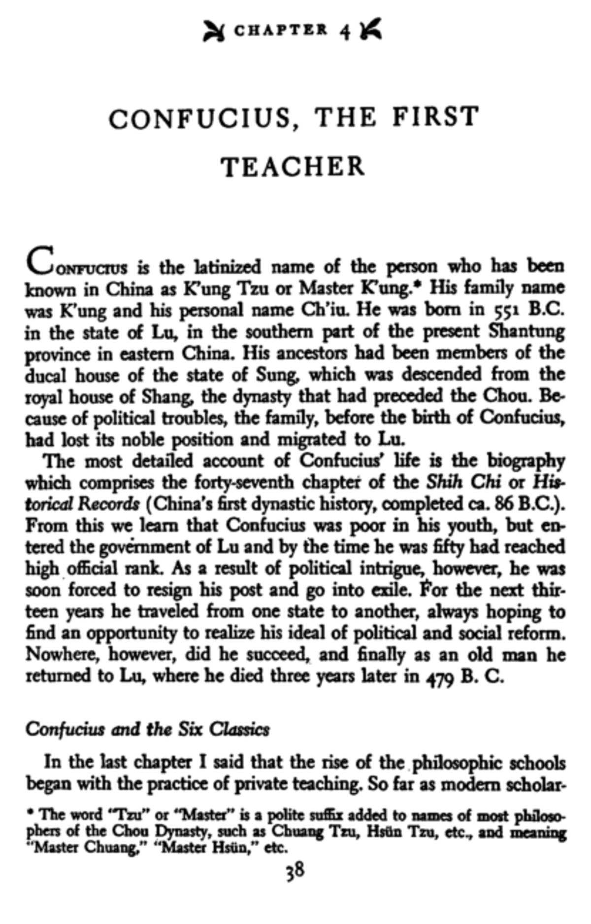 CHAPTER 4: CONFUCIUS - THE FIRST TEACHER IN CHINESE PHILOSOPHY - Studocu