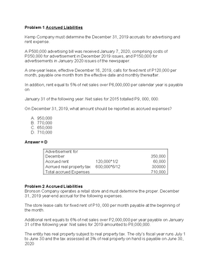 C1 Liabilities - Intermediate Accounting 2 Chapter 1 - Accountancy ...