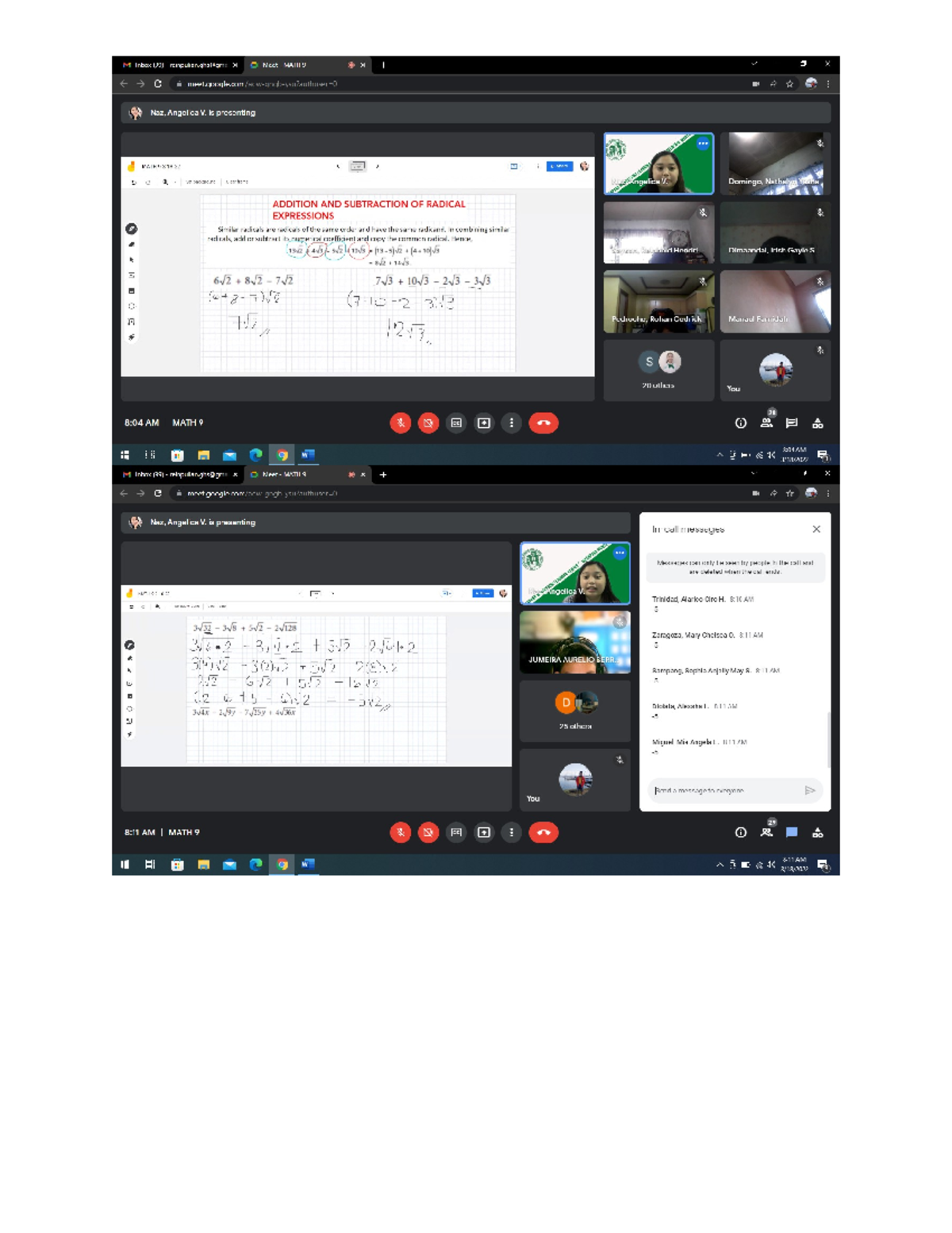 MATH 9: Adding and Subtracting Radical Expressions - Studocu