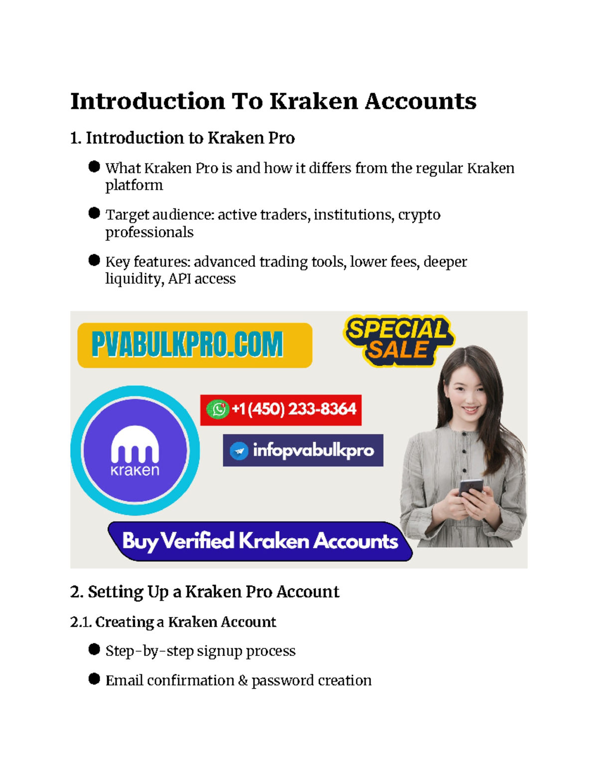 Kraken Pro Account Setup & Trading Guide (Crypto 101) - Studocu