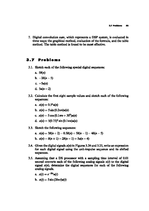 EC533 Digital Signal Processing: Data Converters Analysis Sheet 2 - Studocu