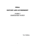 History FORM 3 Notes - History and Government for form 3 Hallo. Welcome ...
