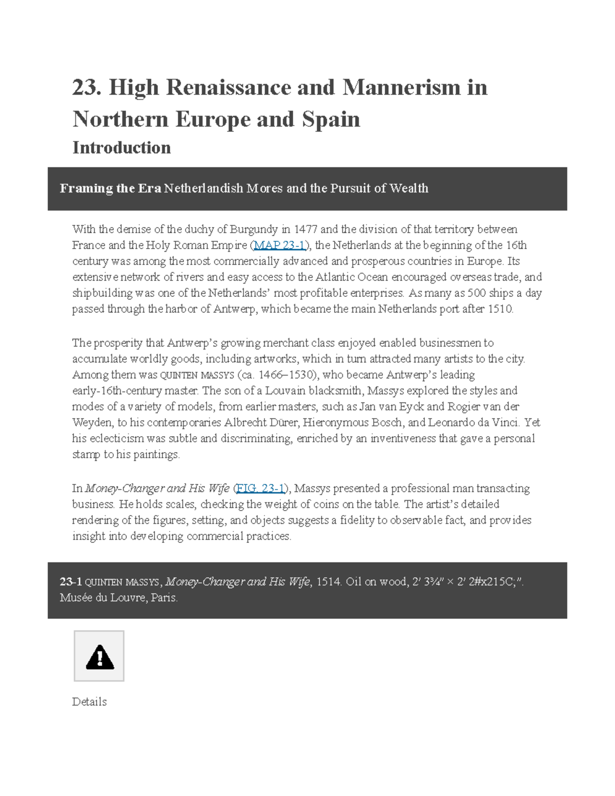 23. Exam Prep Notes: Art of the Reformation & Renaissance - Studocu