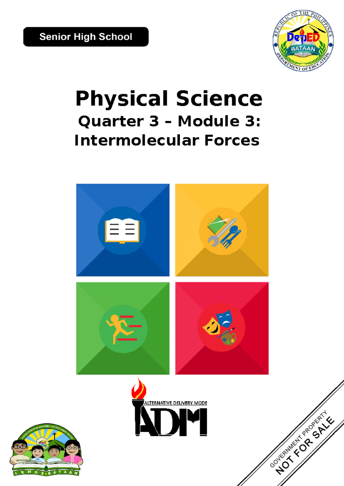Physical Science 11 Q3 Module 3: Intermolecular Forces Explained - Studocu