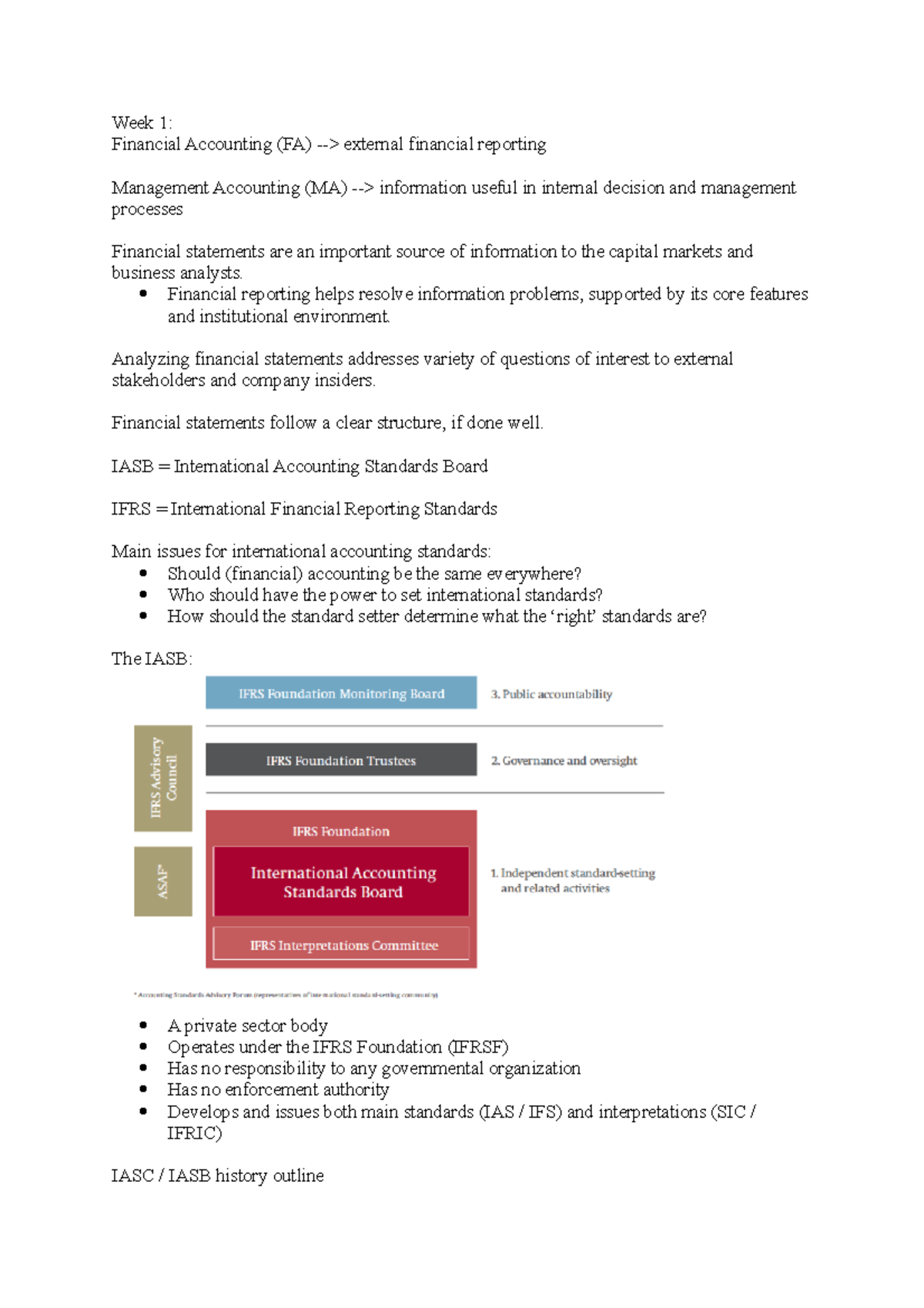 FM AFA - Financial Accounting Summary and Key Concepts - Studeersnel
