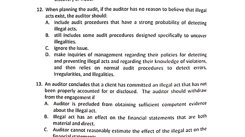 CS Audit Procedures and Compliance: Chapter 9 Insights - Studocu