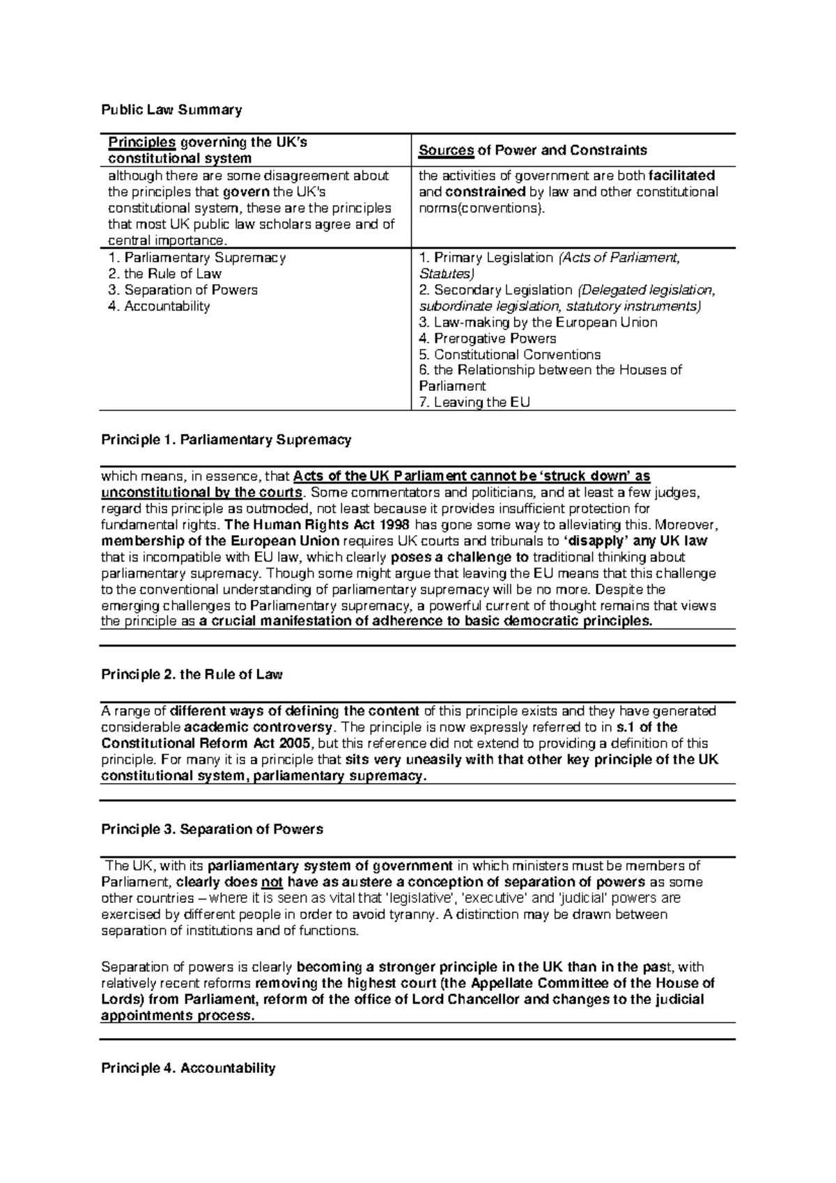 MILLER 2 Case Summary: Unlawful Prorogation of Parliament Review - Studocu