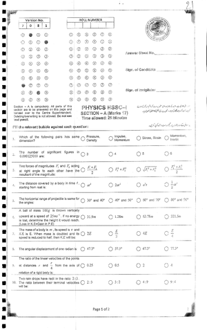 PBA Physics HSSC-I Final - FBISE PRACTICAL BASED ASSESMENT (PBA ...