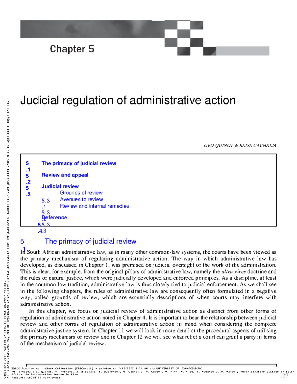 Administrative Law Case Summaries - . ADMINISTRATIVE LAW – CASE ...