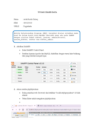 Basis Data - MSIM4206 - Studocu
