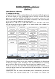 Cloud Computing - 21CS72 - VTU - Studocu