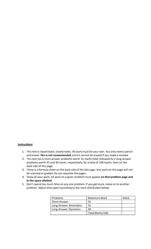 Module 2 Mastering Physics + Long Answer - Phys 121 - Studocu