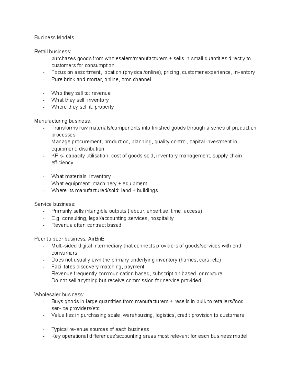 Accounting Reports & Analysis: Intro Lecture Notes (ACCT101) - Studocu
