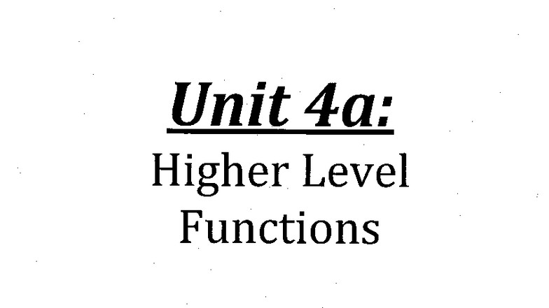 Algebra 2 Unit 4a: Chapter 5 Guided Notes (Blocks 3B & 3C) - Studocu