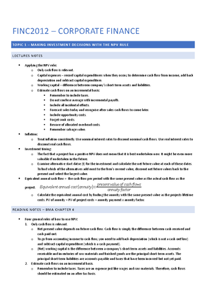 FINC2012 Sample Final Exam (202102) - FINC2012 Sample Final Exam ...