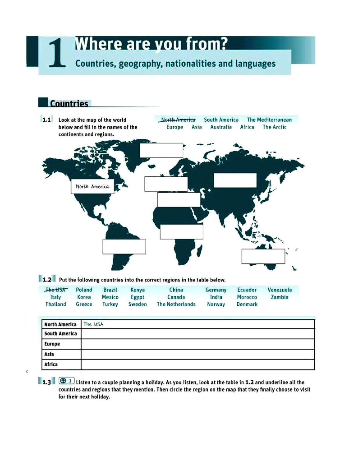 I1 Geography: Countries, Nationalities, and Languages Study Guide - Studocu