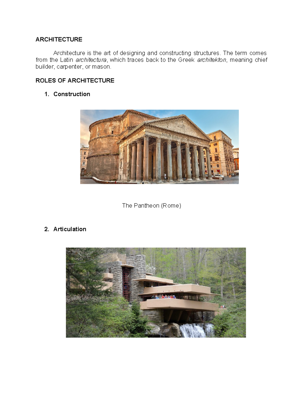 ARCH 101: Architecture Overview and Key Concepts Part 1 - Studocu