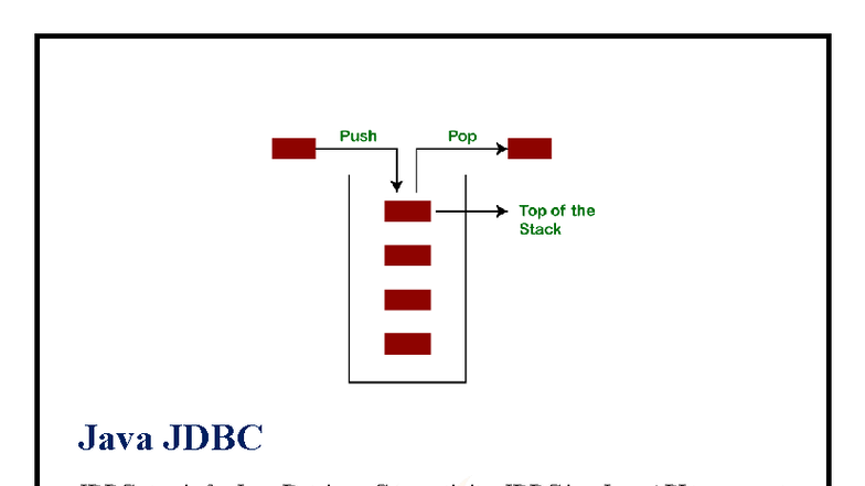 Java JDBC Overview and Key Concepts - Java-Complete-Notes - Studocu