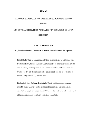 Examen Modulo 1- Introducción a Linux - Examen 01 | Score: 100% | 10 correct out of 10 May 1 ...