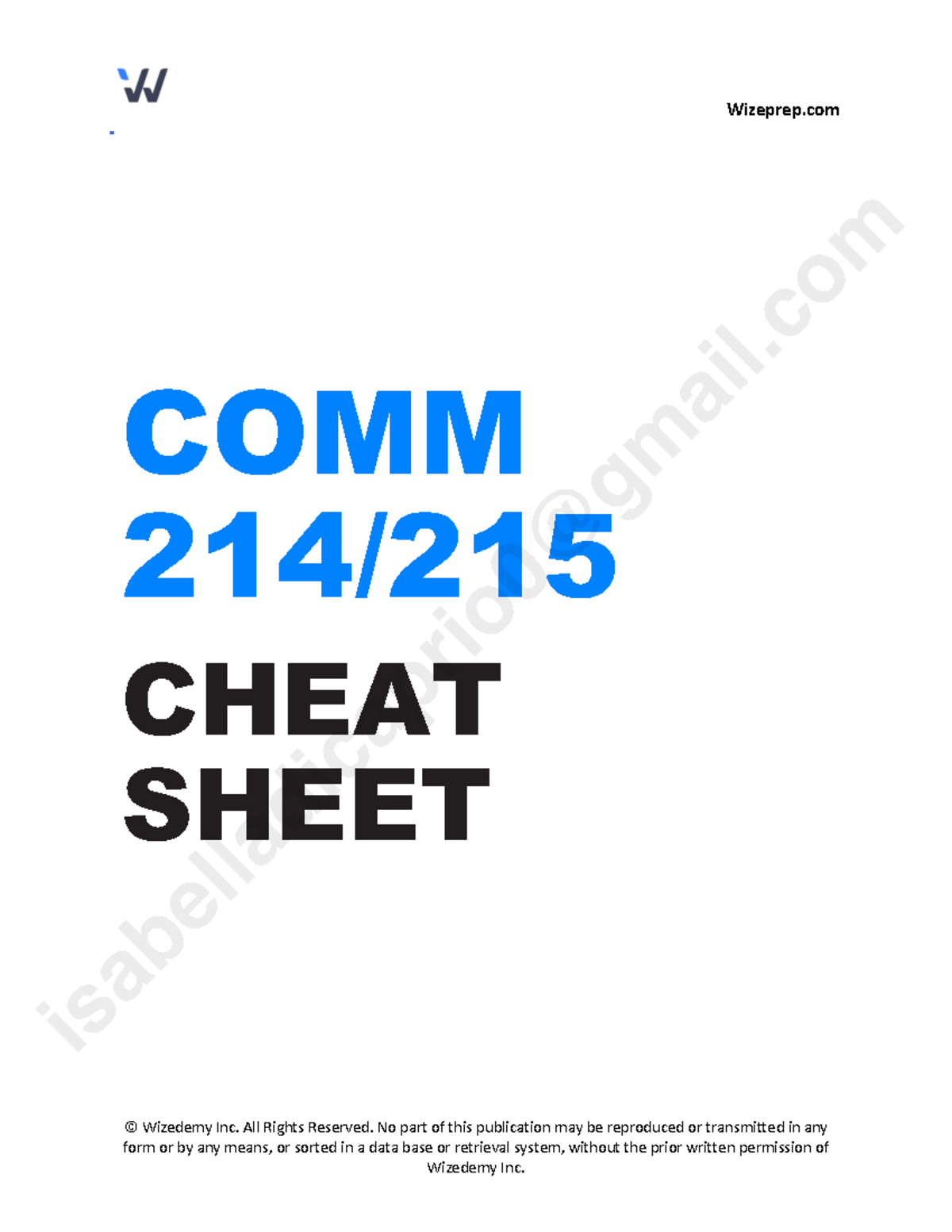 Final Exam Cheat Sheet for ai ca pr io gm Course - Studocu