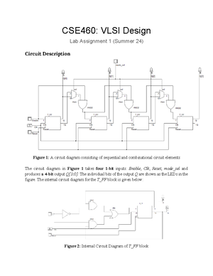 CSE 2018 Homework 3 Summary: Activity Factor & Power in VLSI Design - Studocu