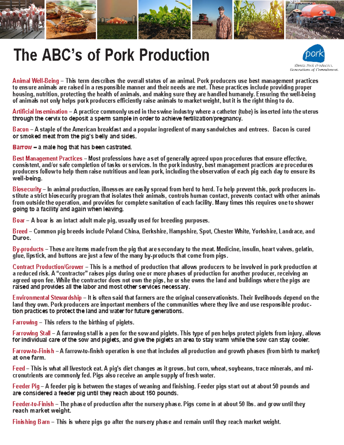 Animal Science 02: Best Practices in Pork Production and Management ...