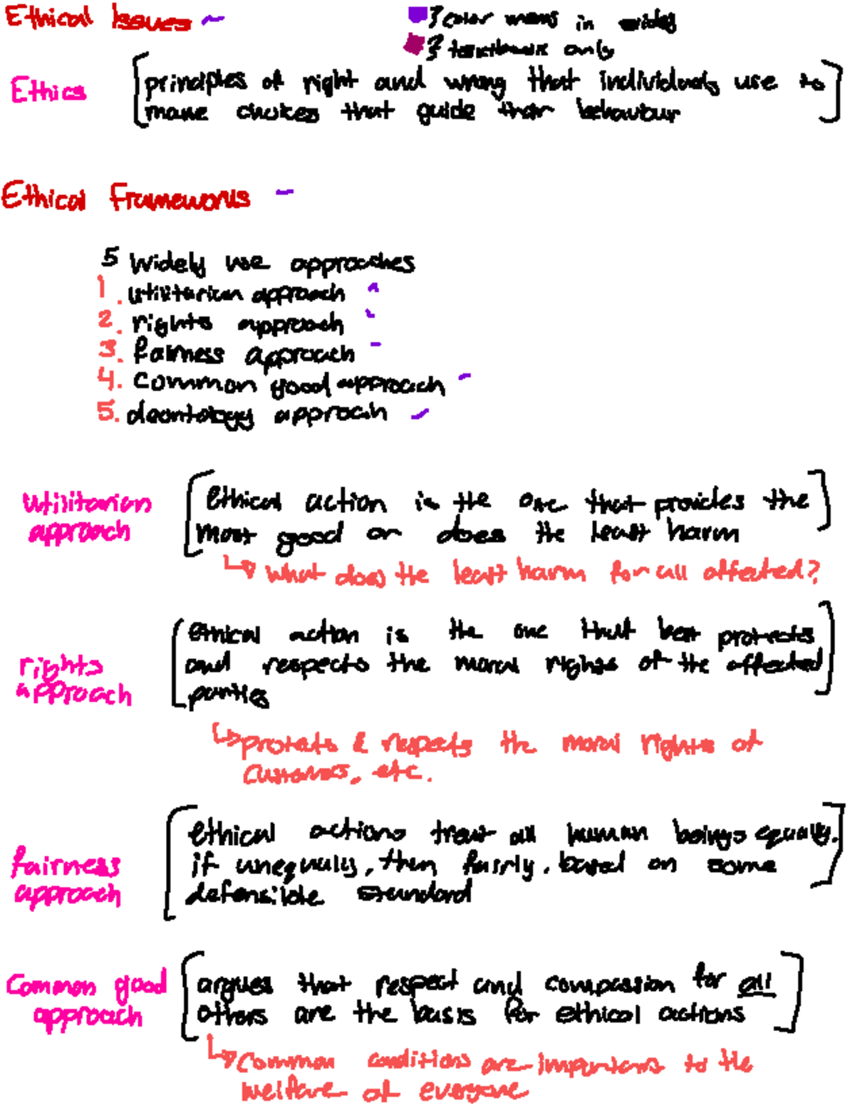 Module 3 - Midterm Exam Notes on Ethical Frameworks and Privacy Issues ...