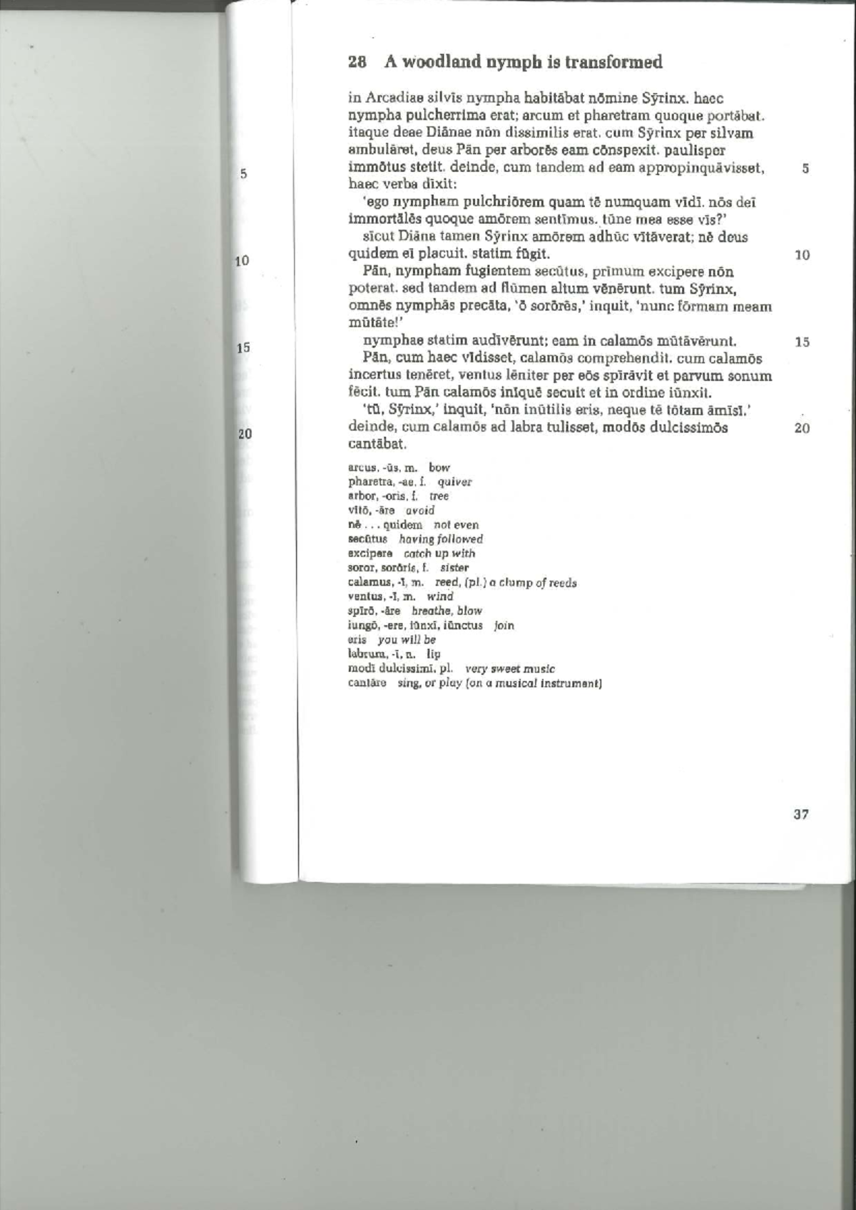 Pan and the Nymph: A Transformation Story - ISJHRDSF - Studocu