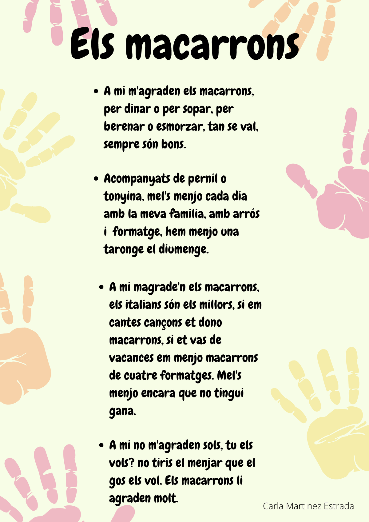 Els Macarrons: Un Plat Sempre Benvingut - Studocu