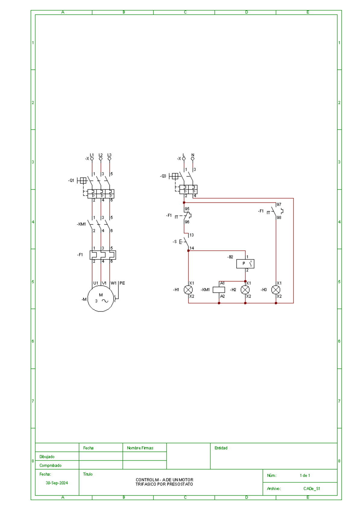Presostato - Udud - A A B B C C D D E E 1 1 2 2 3 3 4 4 5 5 6 6 7 7 8 8 ...