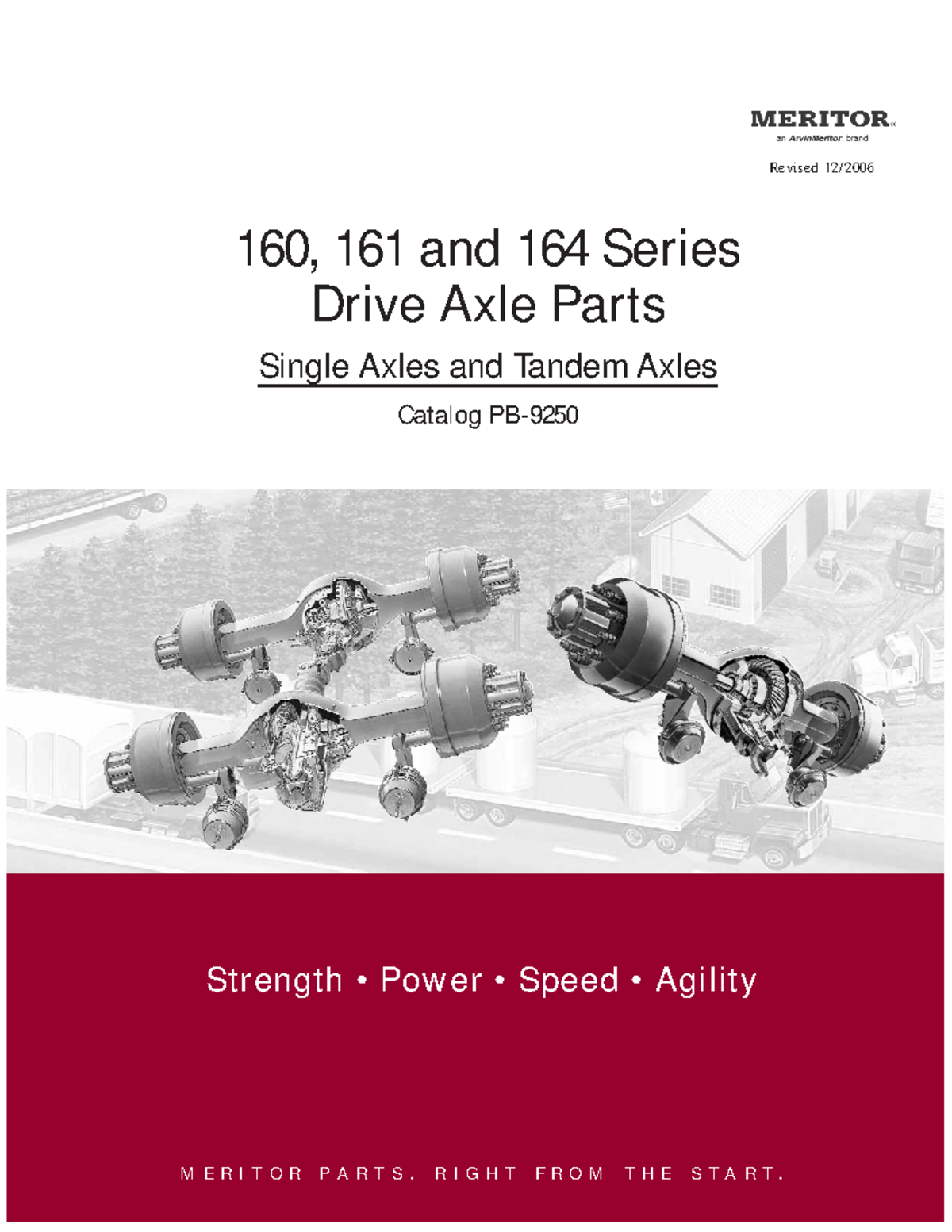 Meritor Axle Series 160, 161, 164 Parts Catalog - 2006 Edition - Studocu