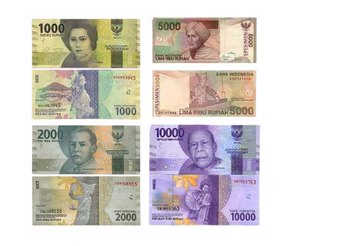 Desain Uang di Indonesia: Spesimen dan Nilai Rupiah - Studocu