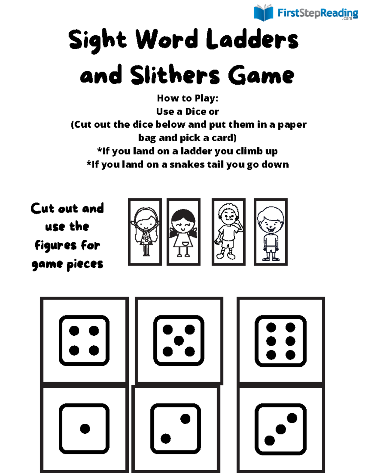 Sight Word Ladders & Slithers Game Instructions for Fun Learning - Studocu