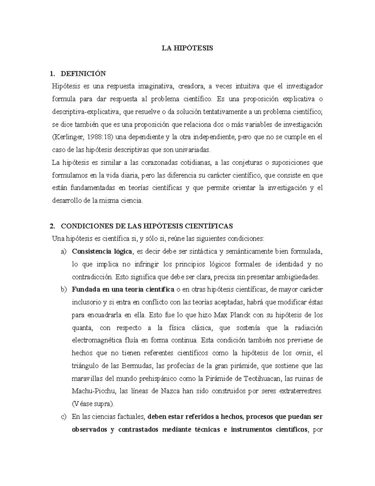Diseño de Contrastación de la Hipótesis - Curso de Metodología 101 ...