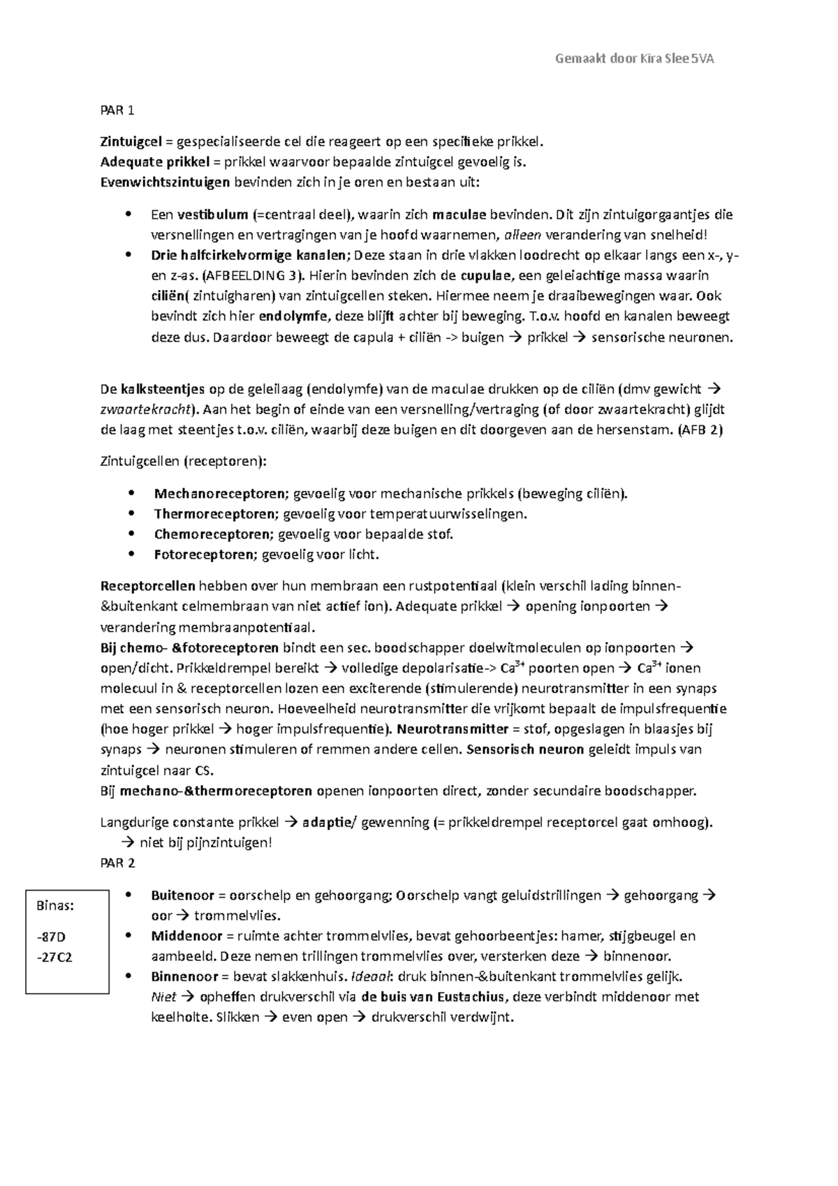Bio - Hart en Bloedsomloop: Structuur, Functie en TransportSystemen ...