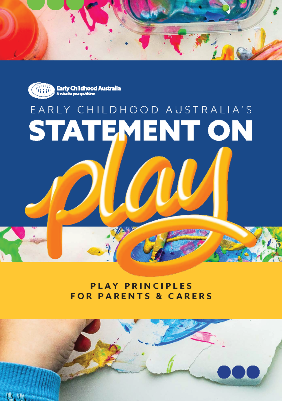 ECA Statement on Play Principles for Parents & Carers - Studocu