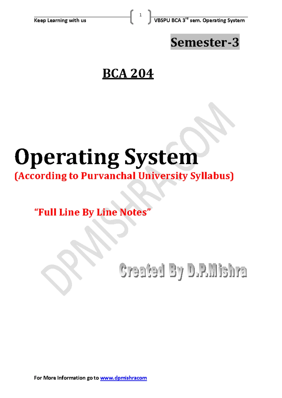 BCA MDU SYLLABUS - BACHELOR OF COMPUTER APPLICATIONS (BCA) Regular ...
