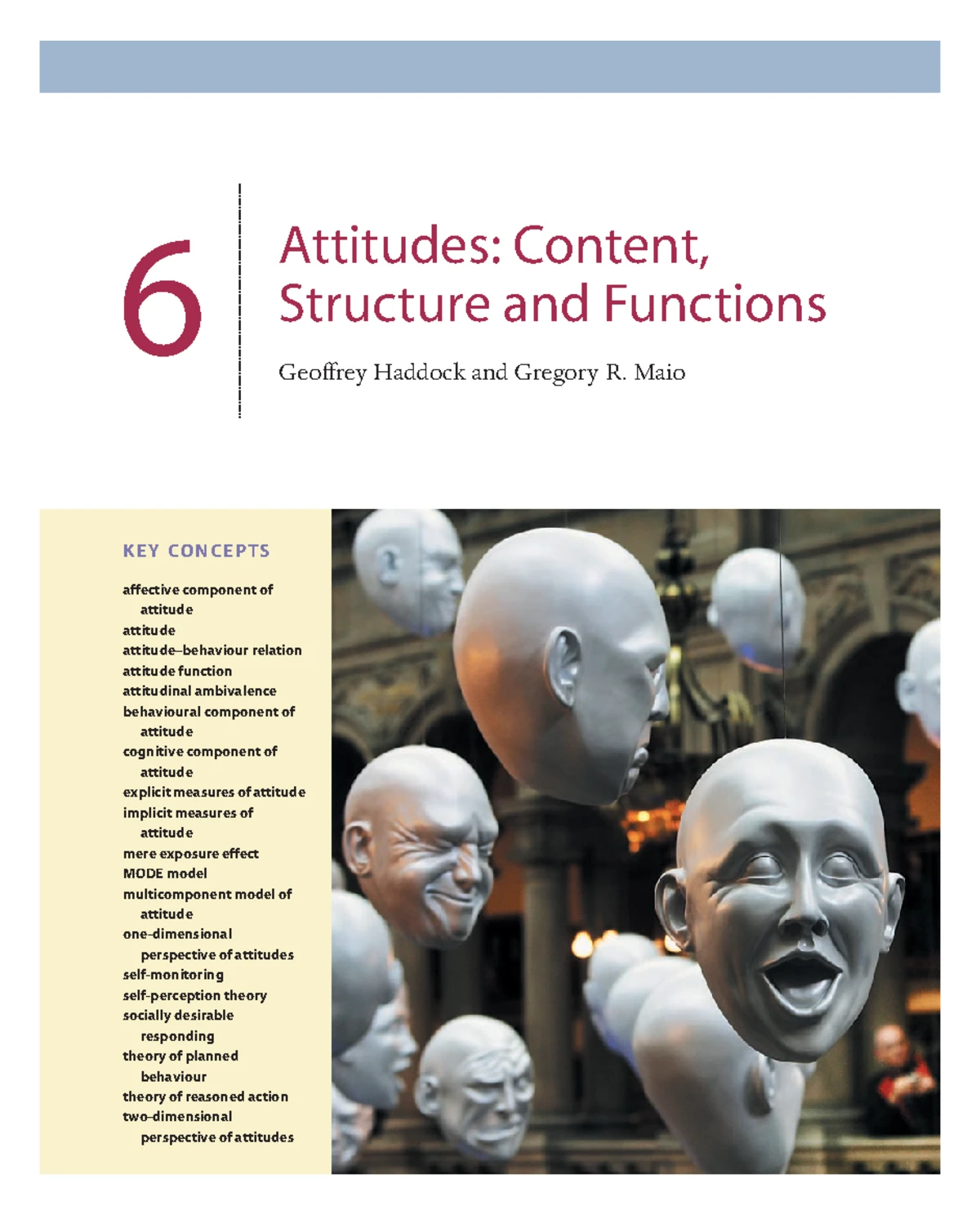 Attitudes: Content, Structure and Functions - 6 Attitudes: Content ...