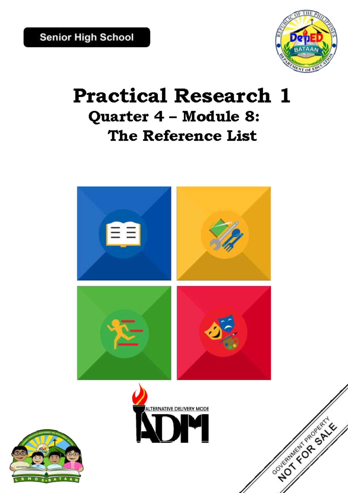 Practical Research 1 Q4 Mod 8: Final Reference List Guide - Studocu