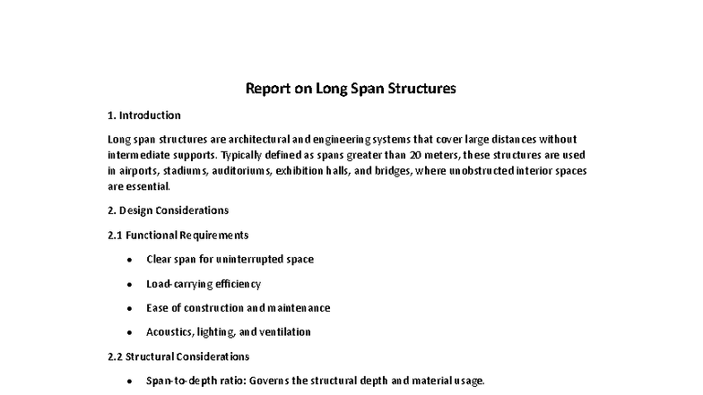 ASS-1 Long Span Structures Case Study: Khan Shatyr Centre Analysis ...
