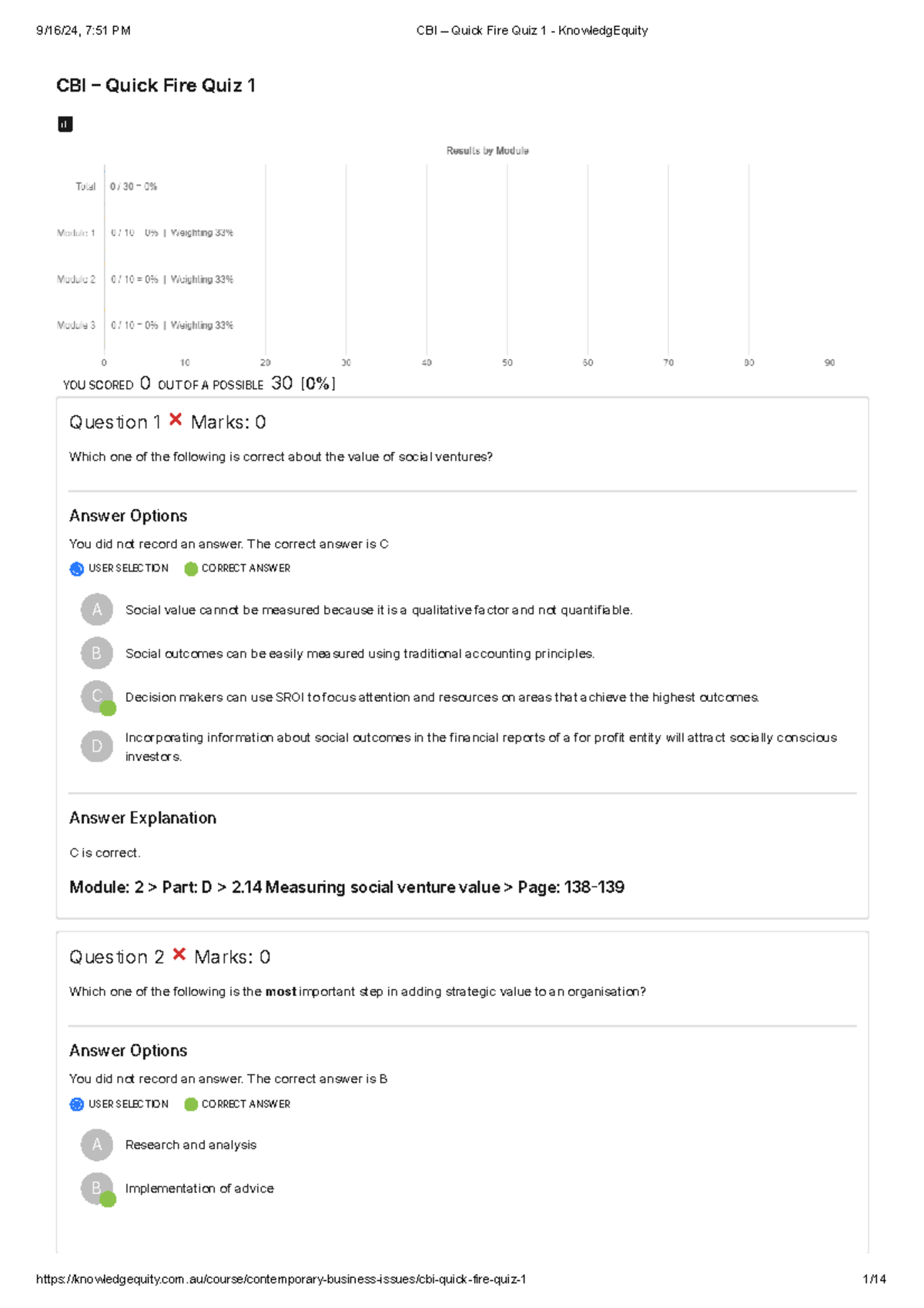 CBI – Quick Fire Quiz 1 - Knowledg Equity - CBI Quick Fire Quiz 1 YOU ...