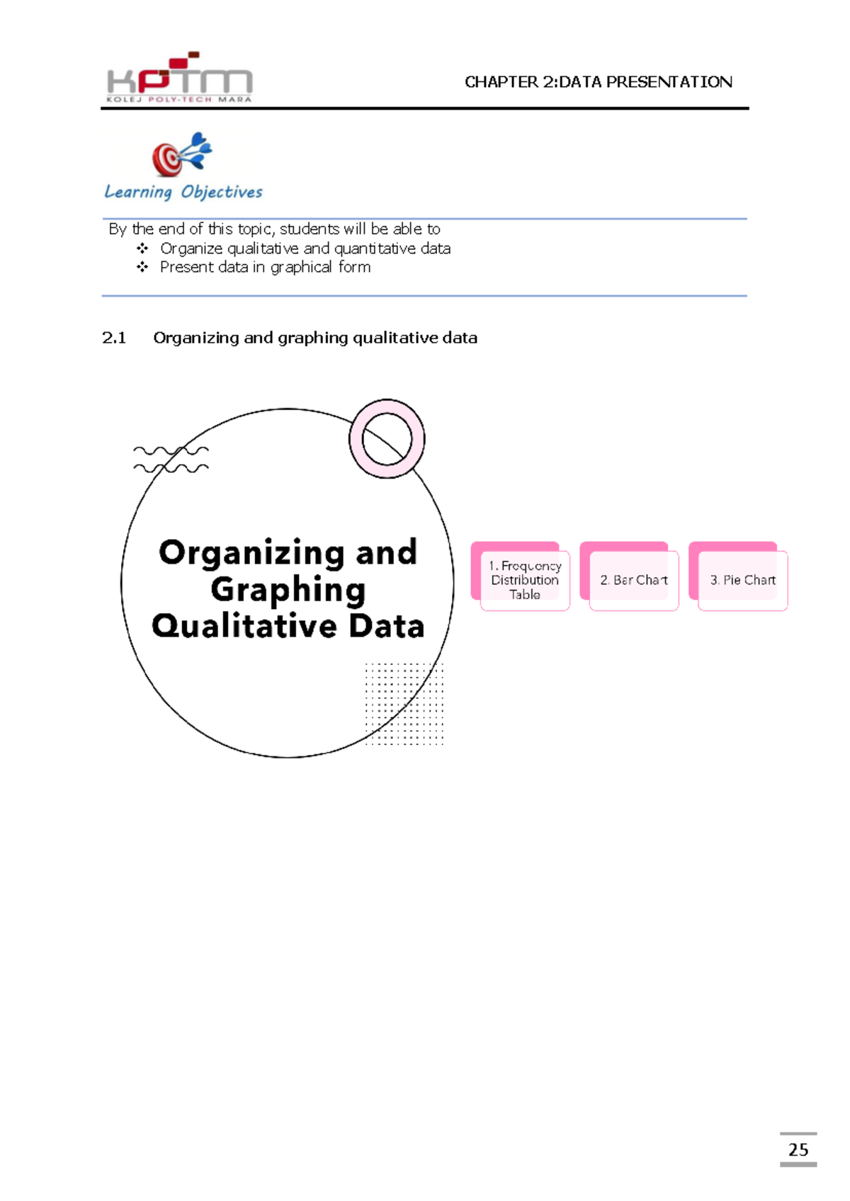 CHAPTER 2: DATA PRESENTATION - Organizing & Graphing Data - Studocu