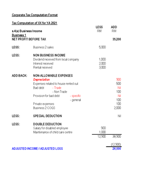 ACC2054 MTS Tutorial 1 A - ACC2054 Malaysian Taxation System – Tutorial ...