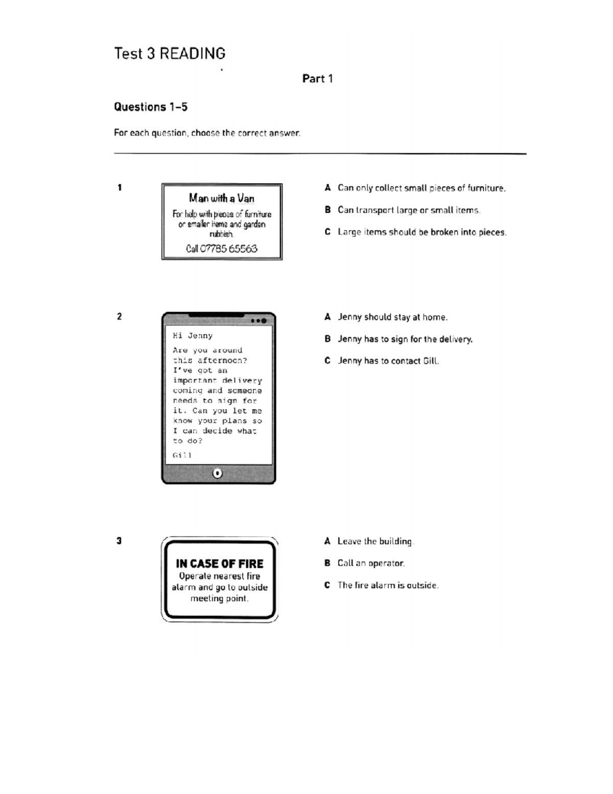 Reading Test 3 & 4 Homework Questions Analysis - Studocu